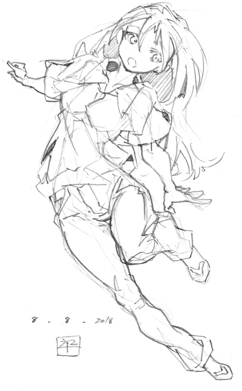 TINAMI - [イラスト]ラクガキ18,8,8