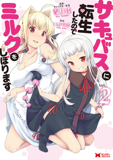 TINAMI - [イラスト][10/31発売]サキュバスに転生したのでミルクをしぼります2