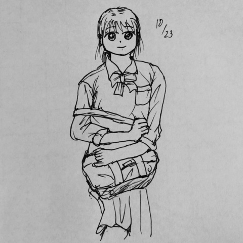 TINAMI - [イラスト]5分スケッチ 18/10/23