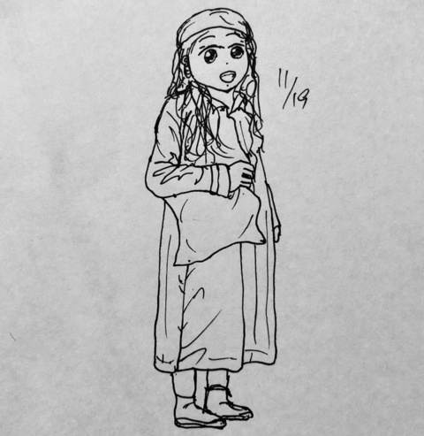 TINAMI - [イラスト]5分スケッチ 18/11/19