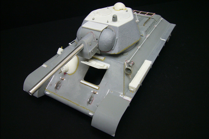 TINAMI - [モデル]ガルパンT-34-76どこいじったかの備忘録