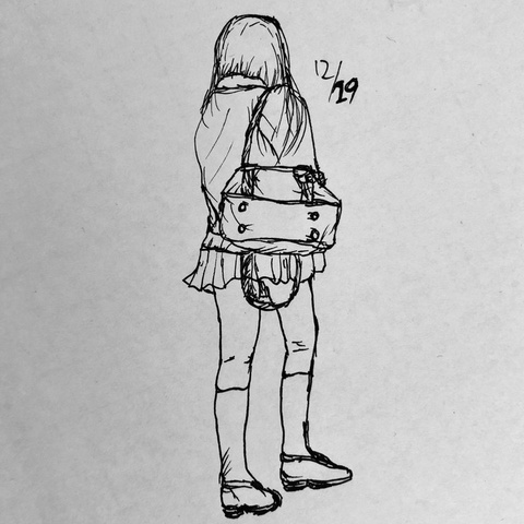 TINAMI - [イラスト]5分スケッチ 18/12/29