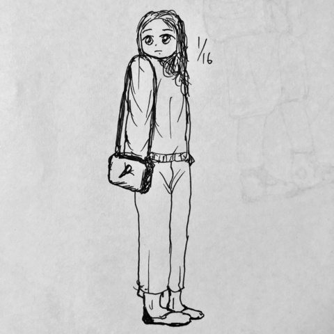 TINAMI - [イラスト]5分スケッチ 19/1/16