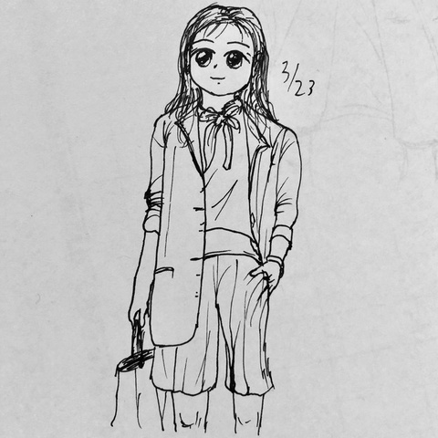 TINAMI - [イラスト]5分スケッチ 19/3/23