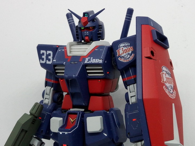 TINAMI - [モデル]1/144 RX-78-2 ガンダム ライオンズバージョン