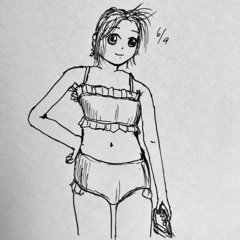 TINAMI - [イラスト]5分スケッチ 19/6/9