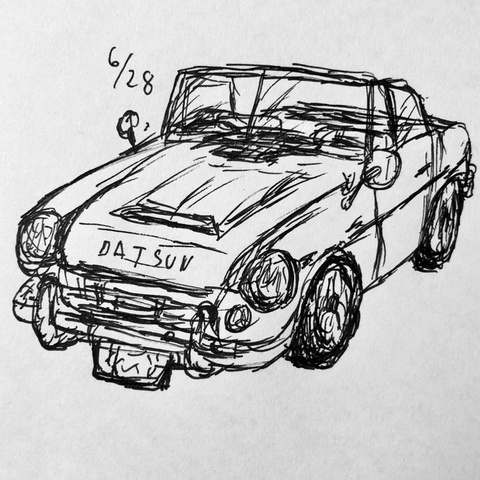 TINAMI - [イラスト]5分スケッチ 19/6/28